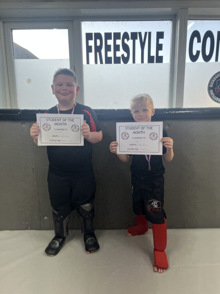 Student of the Month - Kickboxing - Freestyle combat academy