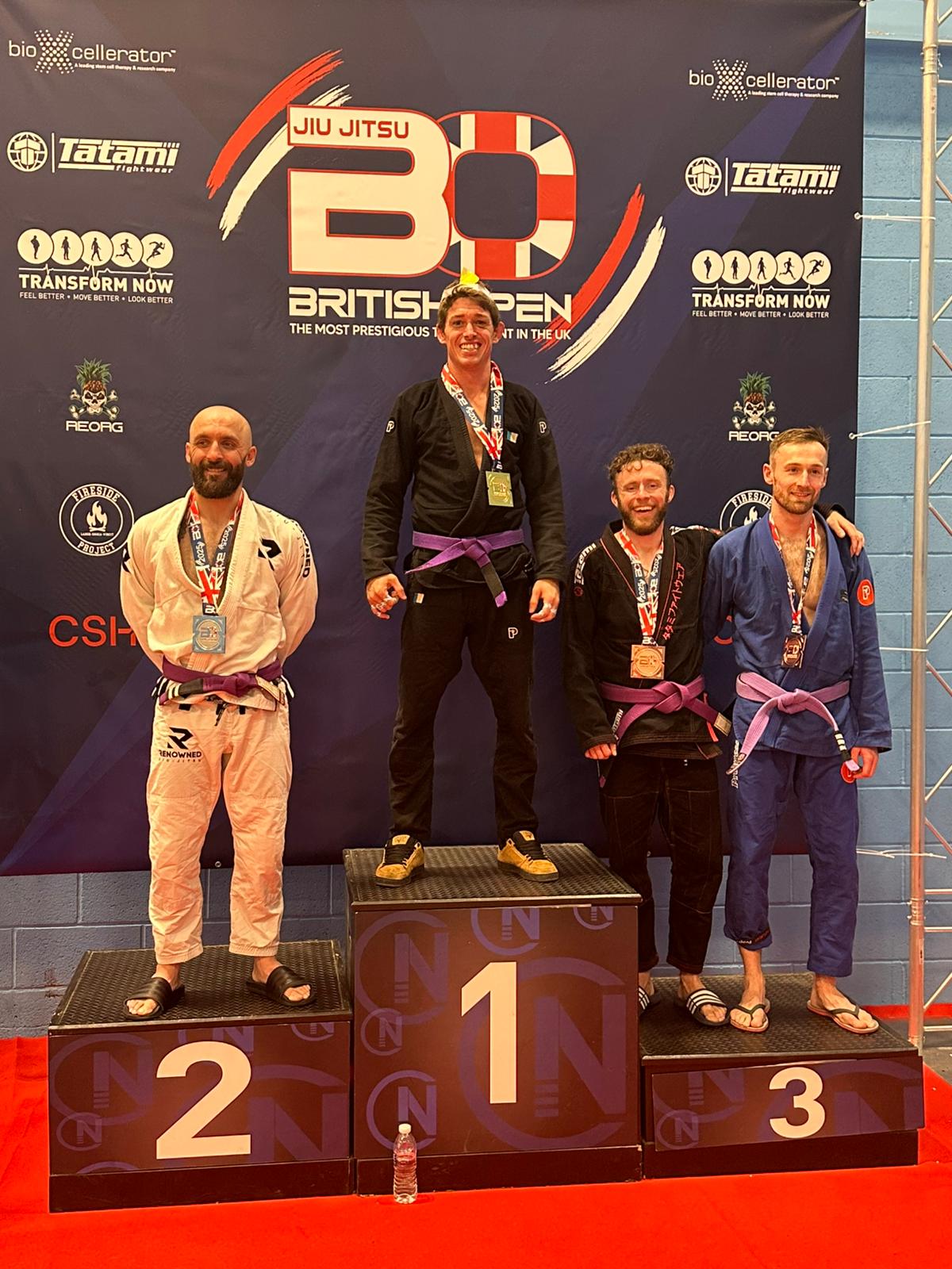 BJJ British Champion - Freestyle combat academy